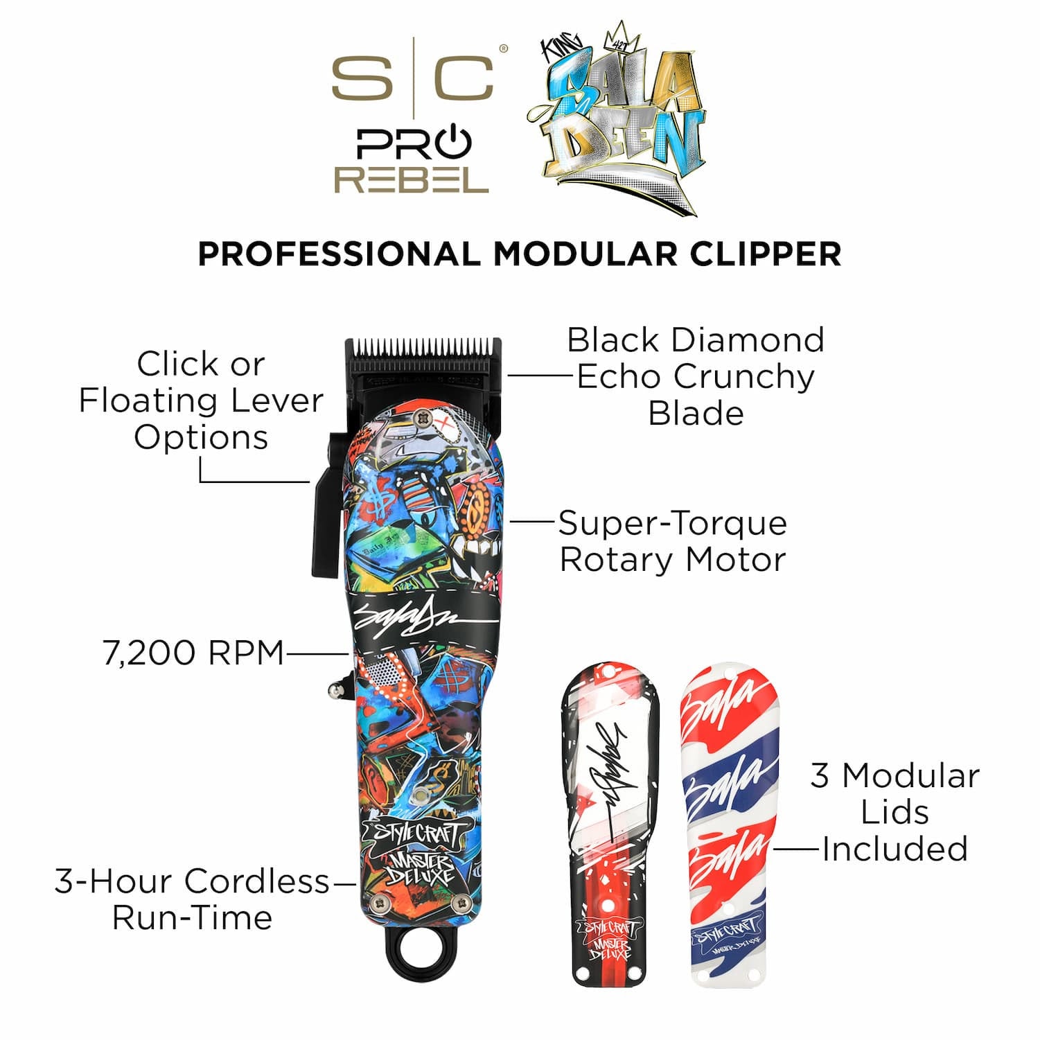 StyleCraft Instinct Metal Clipper - Cordless | The Barber Plug
