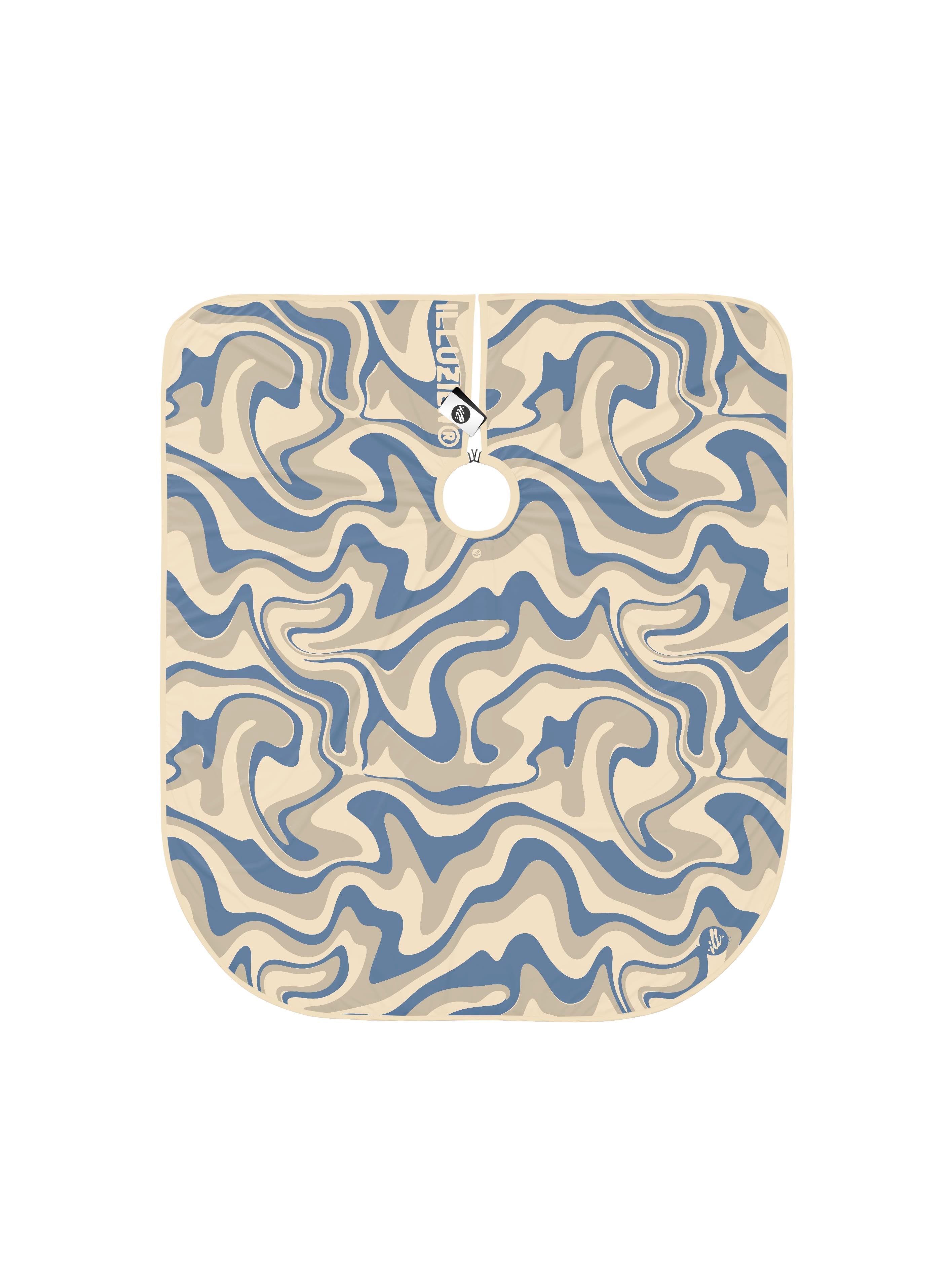 Tidal Blue Wavy PRO Cape