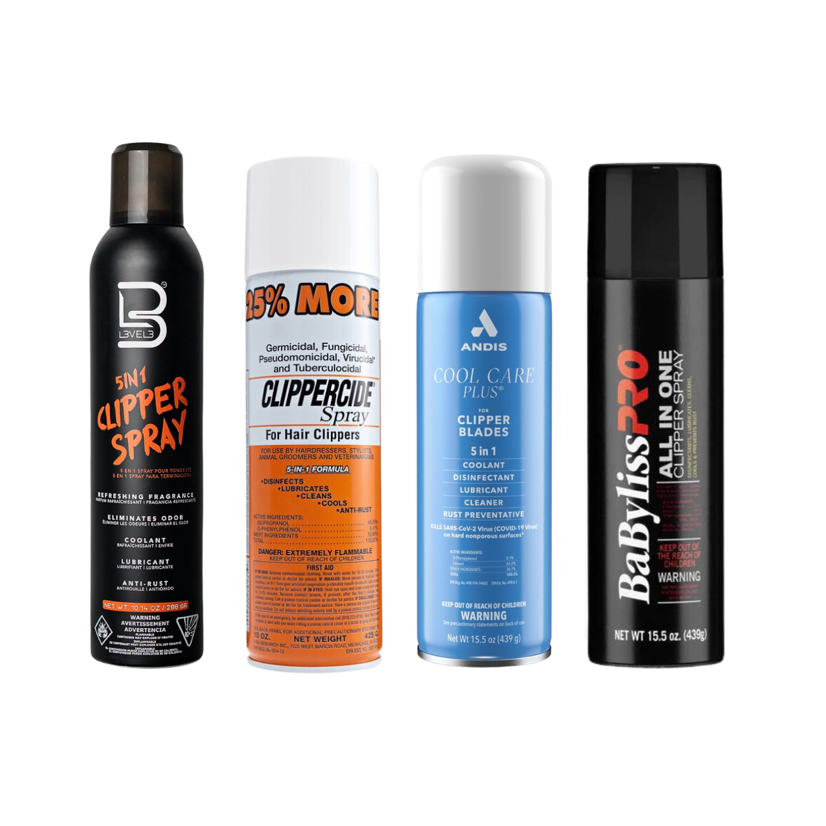 Barber Shop Cleaning Supplies: Disinfectants, Sanitizers, & More
