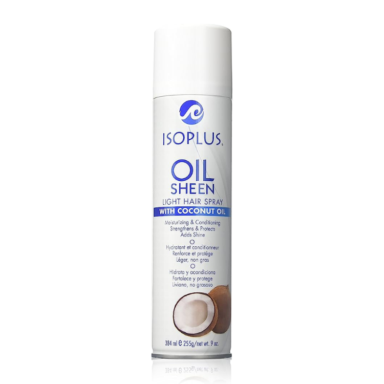 ISOPLUS COCONUT OIL LIGHT OIL SHEEN 9 OZ