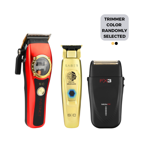 Barber Combo Sets/Bundles: Clippers, Trimmers, Shavers