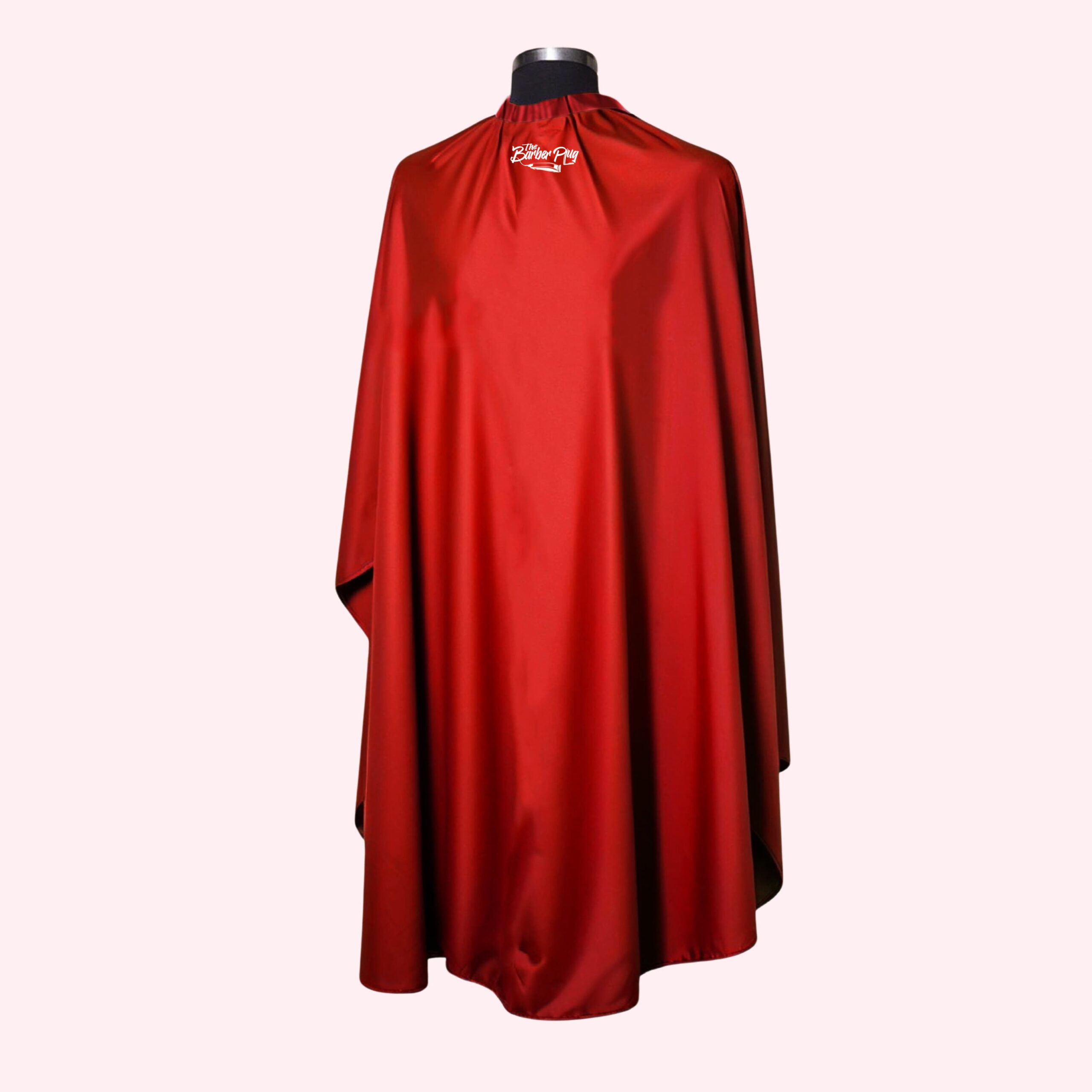 The Barber Plug x Blessed Capes "Eclipse" Red